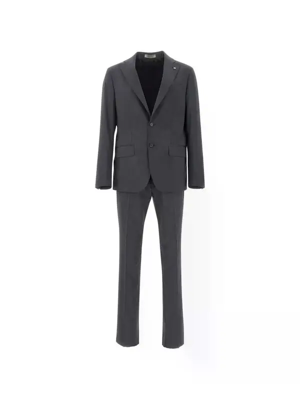 Corneliani Single-breasted Two-button Suit - Grey