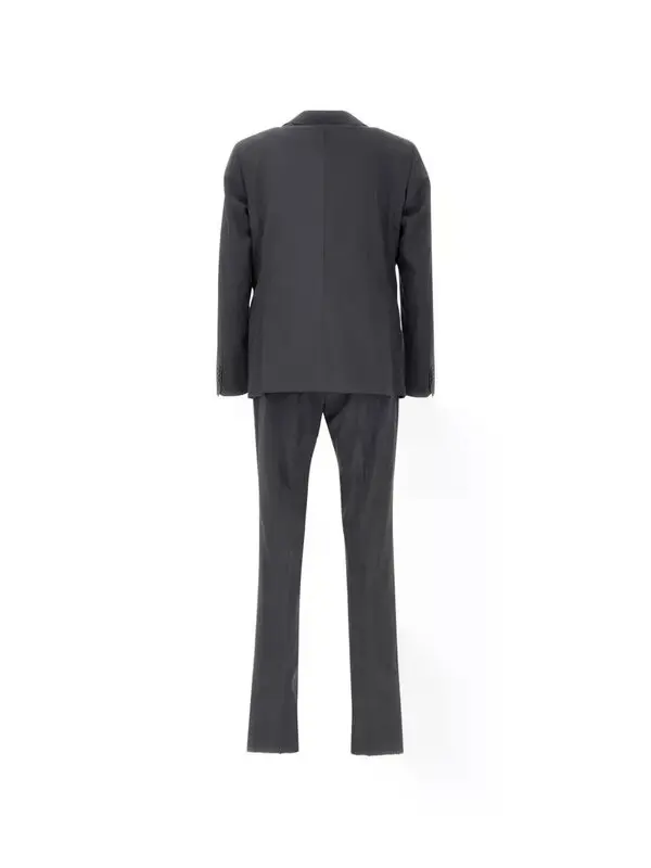 Corneliani Single-breasted Two-button Suit - Grey