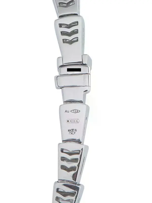 BVLGARI Serpenti Diamond Necklace In 18k White Gold