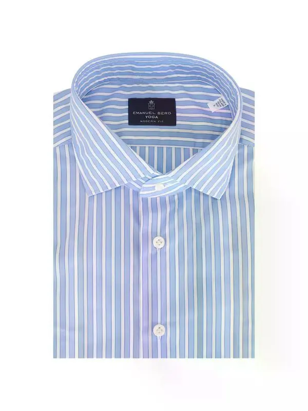 EMANUEL BERG Yoga Striped Shirt