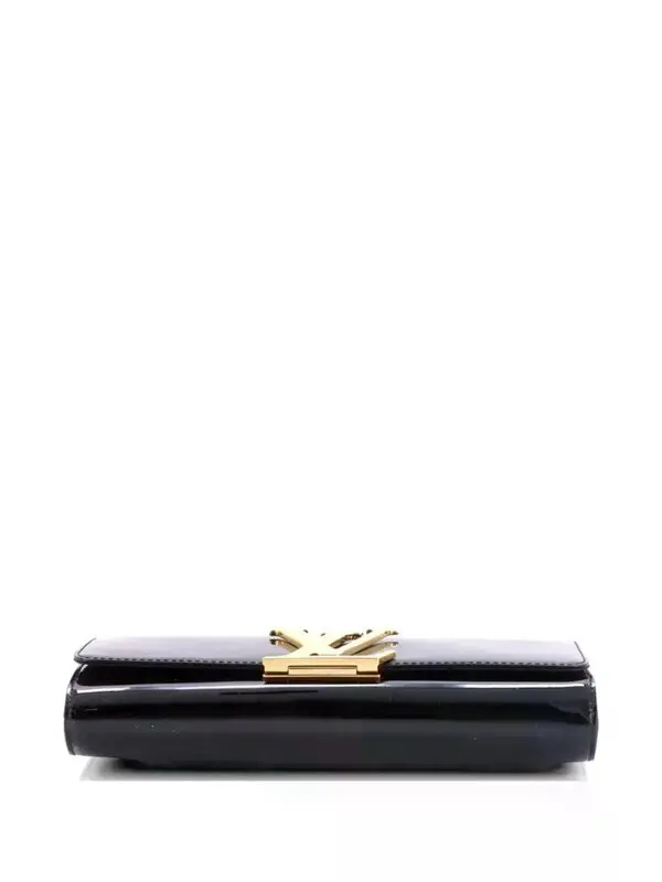 LOUIS VUITTON Patent Leather Clutch - Black