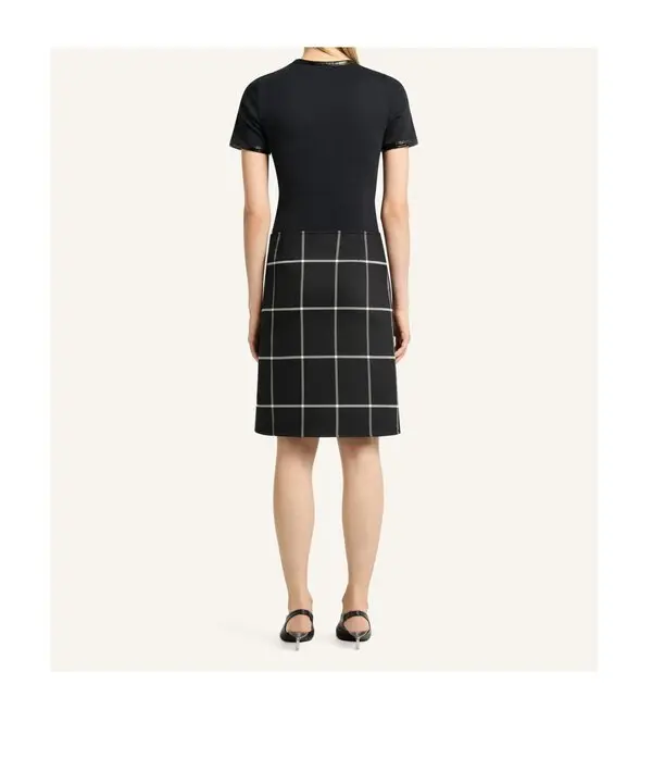 COURREGES Vinyl-trim Logo-patch T-shirt
