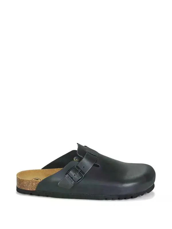 DR. SCHOLL'S SHOES Leather Sandals With Buckle Fastening