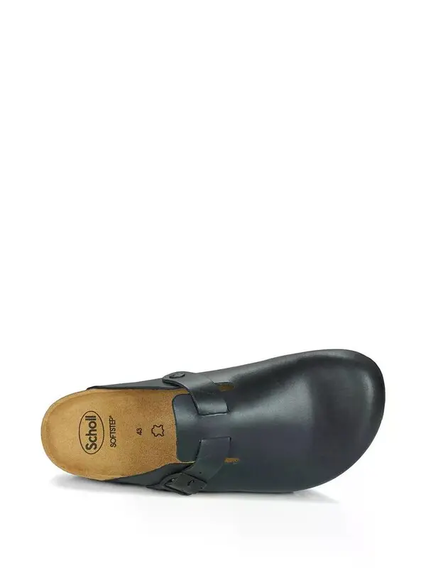 DR. SCHOLL'S SHOES Leather Sandals With Buckle Fastening