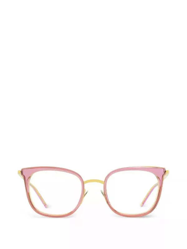Pomellato Square Frame Glasses - Pink