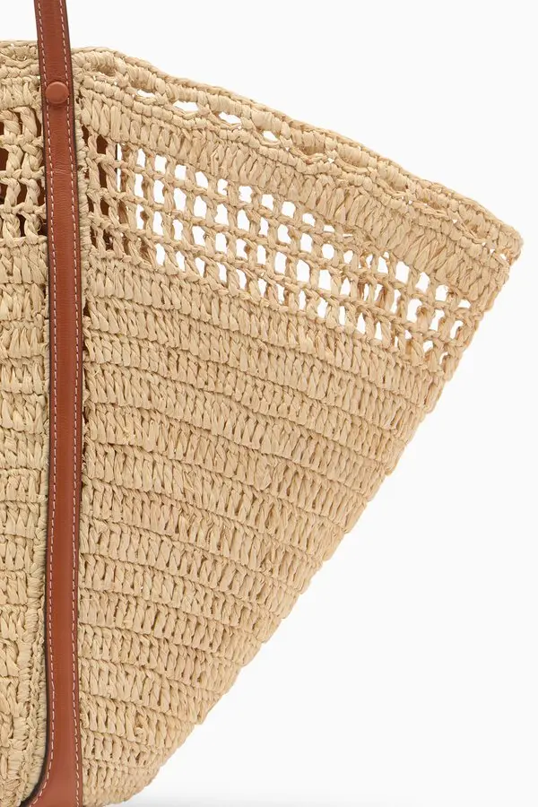 Ulla Johnson Marina Raffia Tote Handbag - Natural