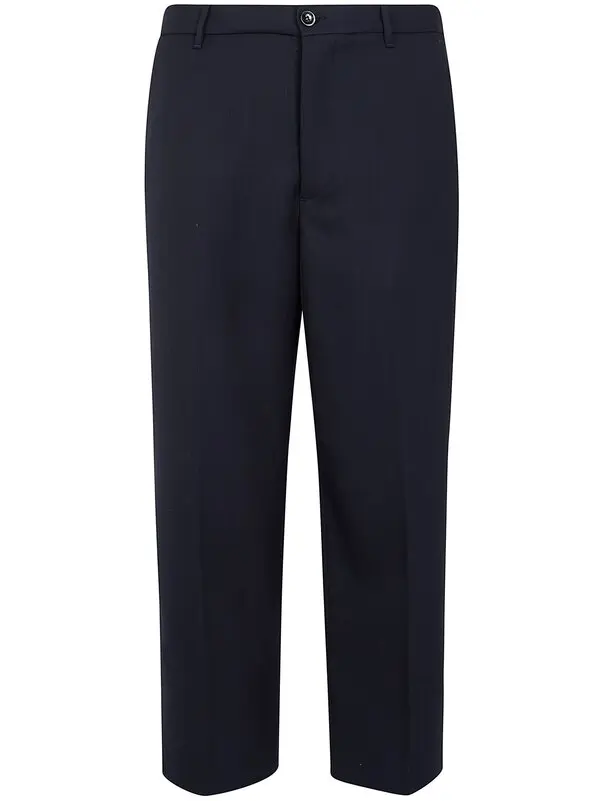 NINE:INTHE:MORNING Wool Baggy Fit Pleated Pants