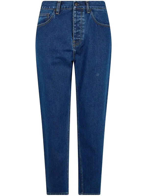 Carhartt Work In Progress Newel" Straight Leg Jeans - Blue