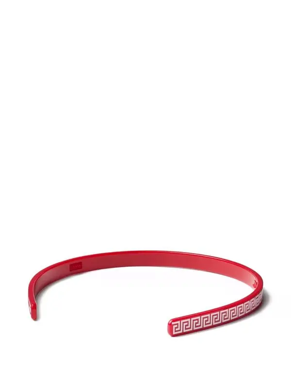 Versace Plex Headband - Red