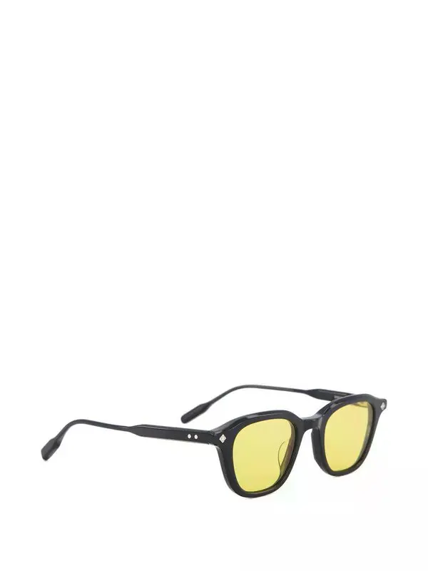 LUNETTERIE GÉNÉRALE Enigma Square-frame Sunglasses - Black