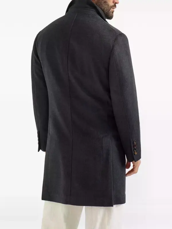 Brunello Cucinelli Lightweight Virgin Wool Cloth Coat