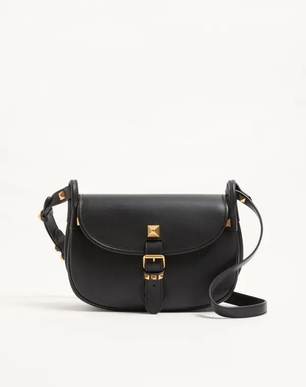 Valentino Garavani Flâneuse Medium Leather Shoulder Bag