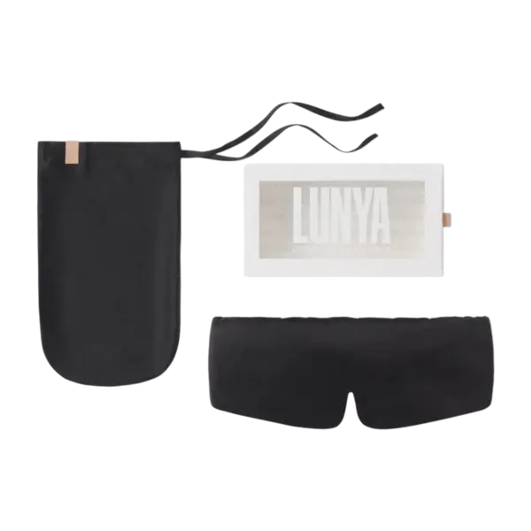 Lunya Washable Silk Eye Mask Meditative Grey - One-color