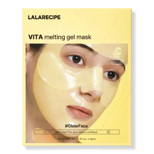 LALARECIPE Vita C Melting Gel Mask Set Of 4 - One-color