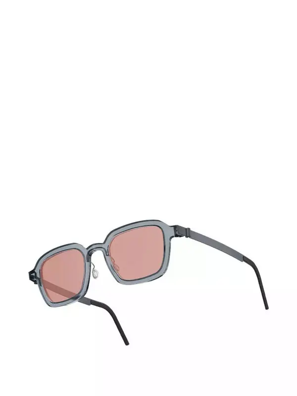 LINDBERG Square-frame Tinted Sunglasses - Grey