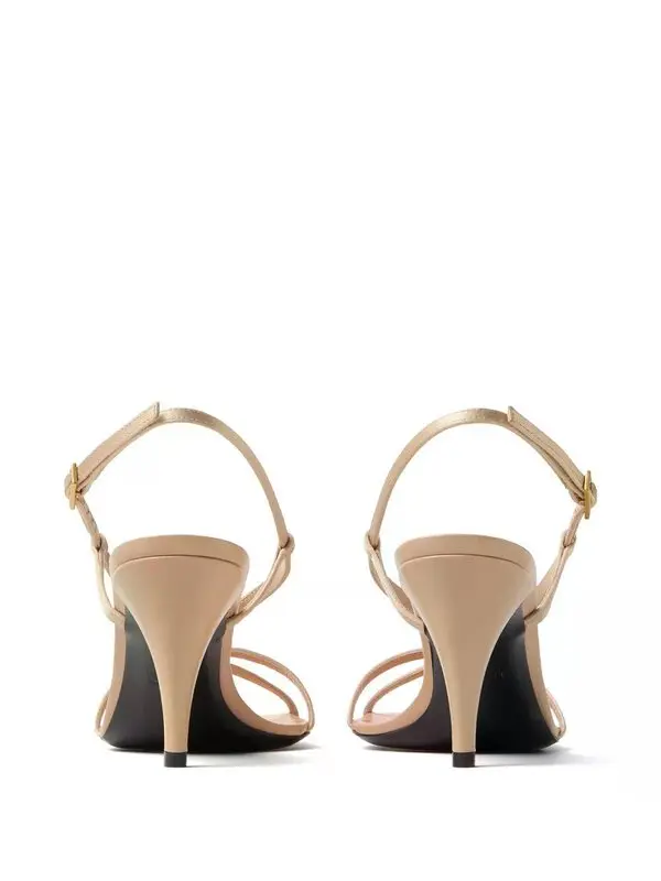 Versace Valentina Satin Stiletto Sandals