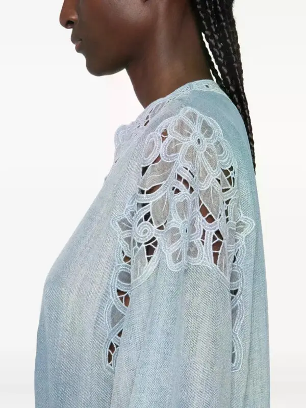 Ermanno Scervino Long Sleeve Blouse