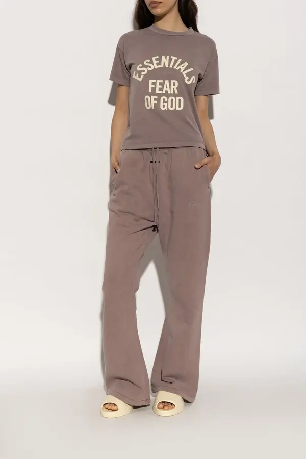 Fear Of God Los Feliz" Slides - Beige