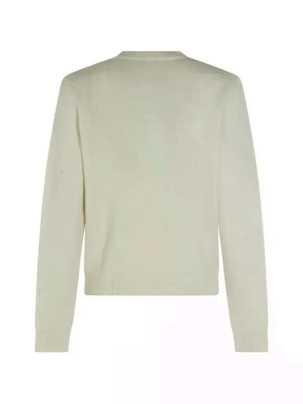 A.p.c. Logo-knit Wool Sweatshirt
