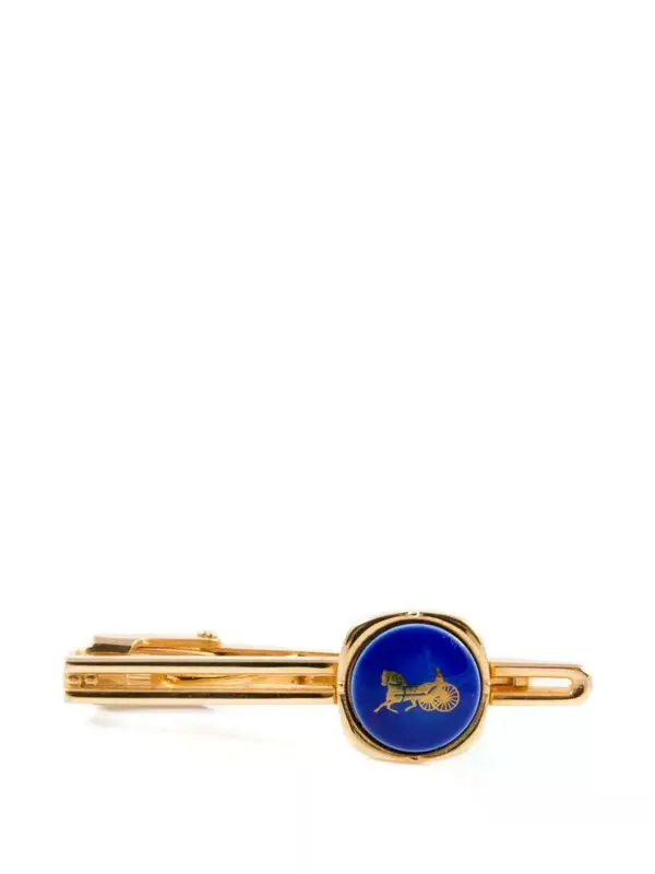 Celine Tone Caleche Tie Clip