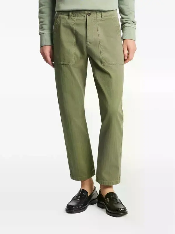 FAY Archive Herringbone Trousers
