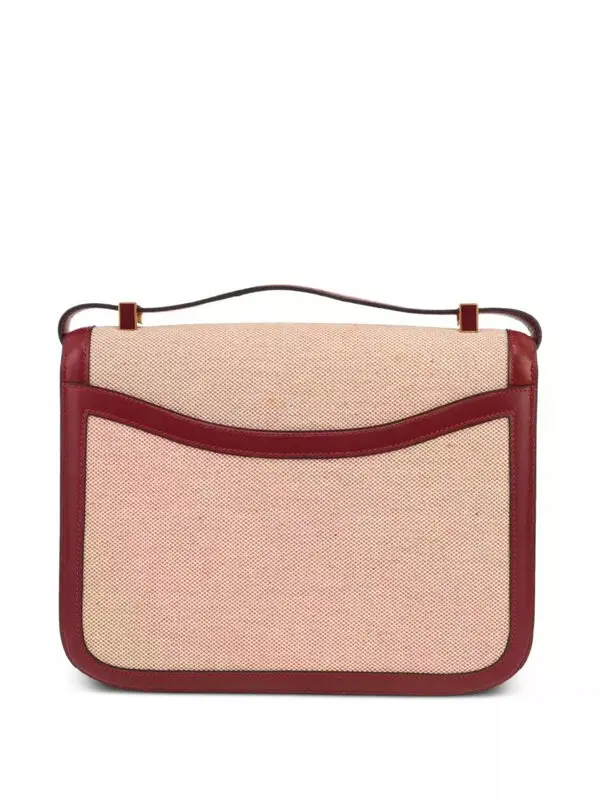 Hermès Constance Canvas Handbag
