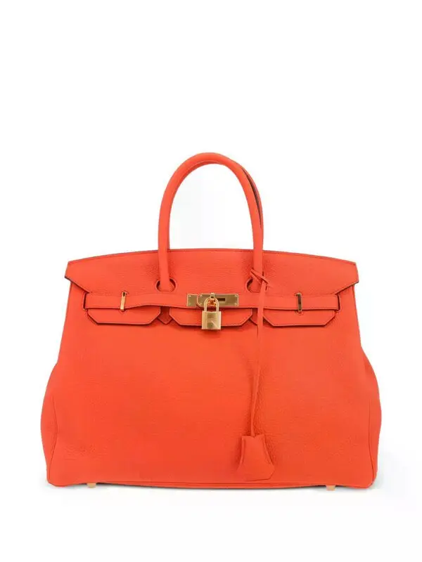 Hermès Birkin 35 Handbag - Orange