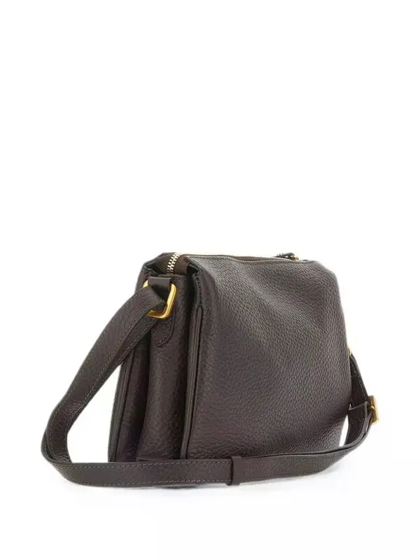 GIANNI CHIARINI Brooke Grained Leather Crossbody Bag