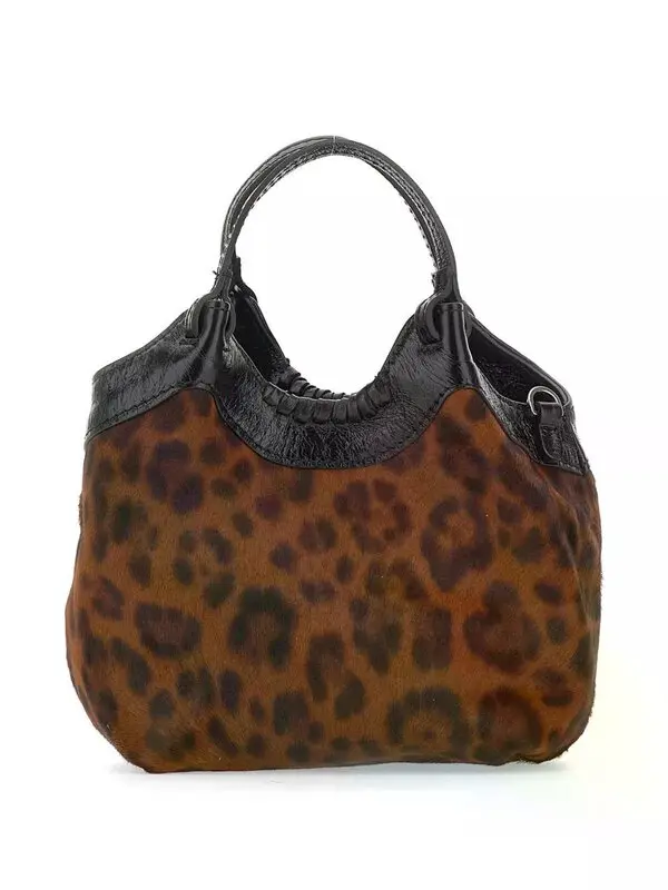 GIANNI CHIARINI Dua Leopard-print Tote Bag