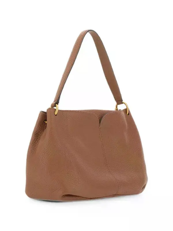 GIANNI CHIARINI Sandra Grained Leather Shoulder Bag