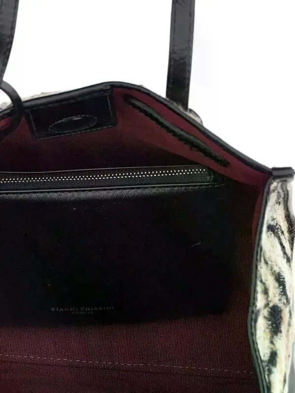 MARCELLA CLUB Marcella Zebra-print Jacquard Shoulder Bag