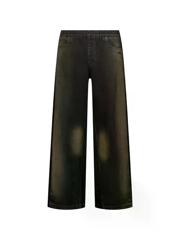 AVAVAV X Adidas Originals Faded Effect Jeans - Brown