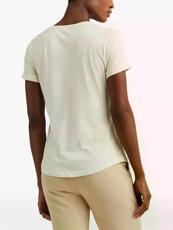 Ralph Lauren Logo Embellished T-shirt