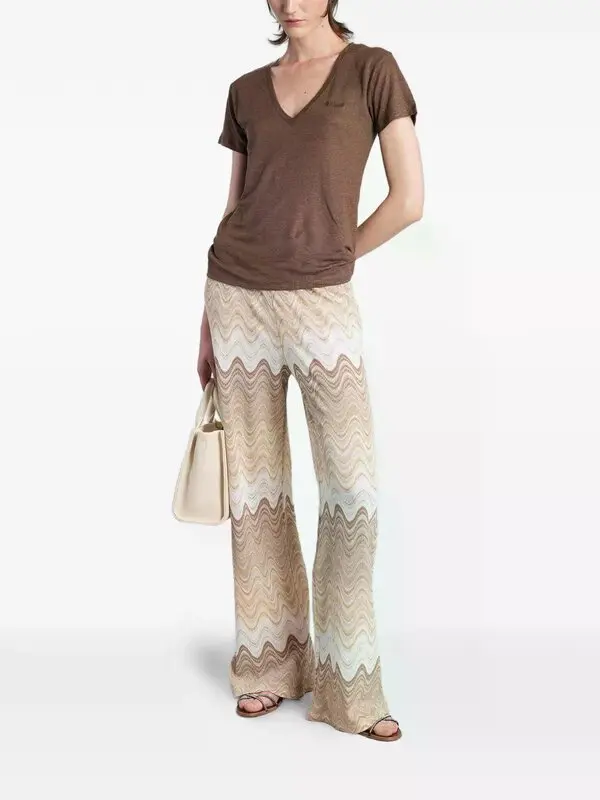 MC2 SAINT BARTH Eloise Cotton T-shirt - Brown