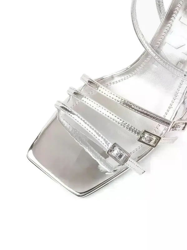 SOULIERS MARTINEZ Eden Buckle-strap Wedge Sandals