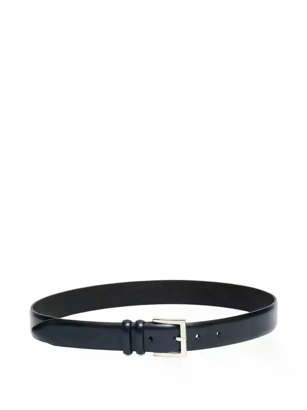 Orciani Toledo Leather Belt - Blue