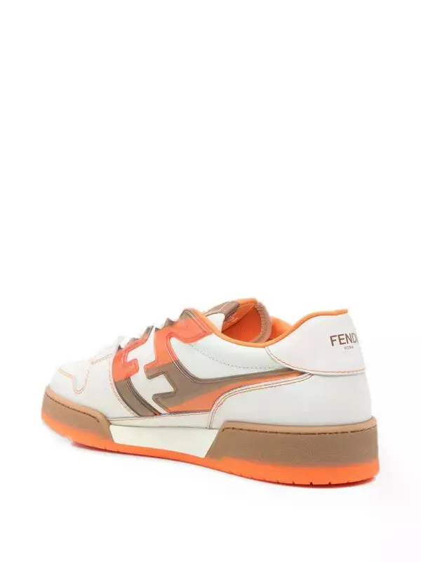 Fendi Calfskin Match Trainers - Neutrals