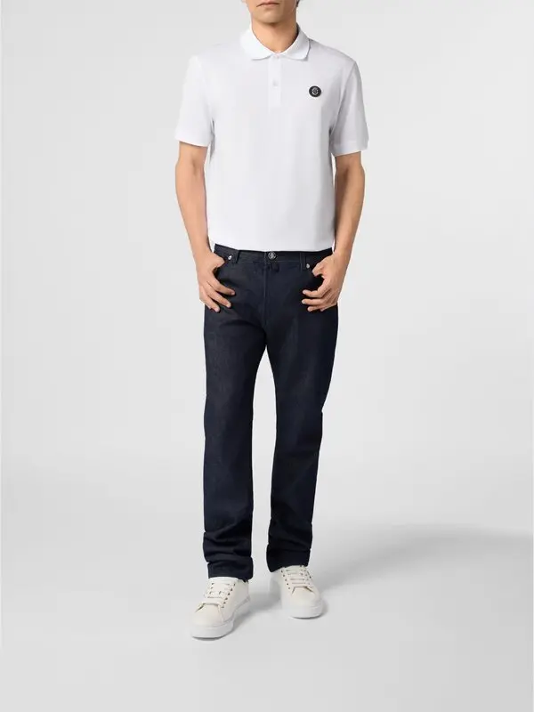 BILLIONAIRE Polo Shirt - White