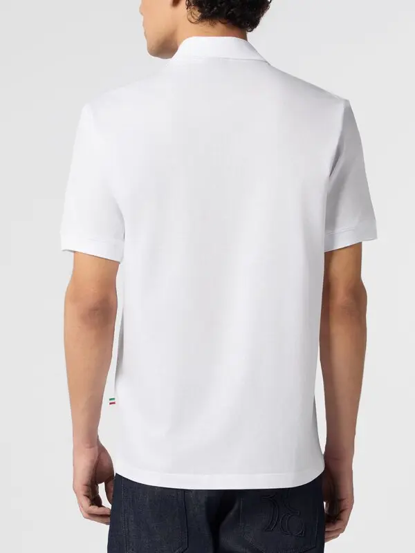BILLIONAIRE Polo Shirt - White