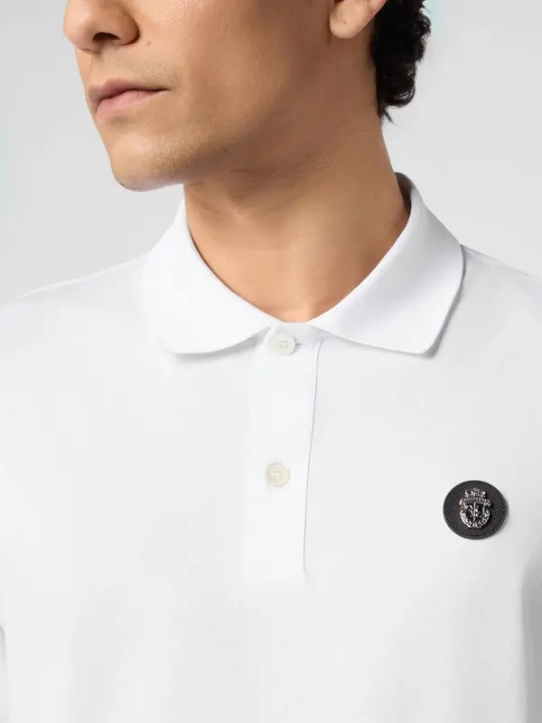 BILLIONAIRE Polo Shirt - White