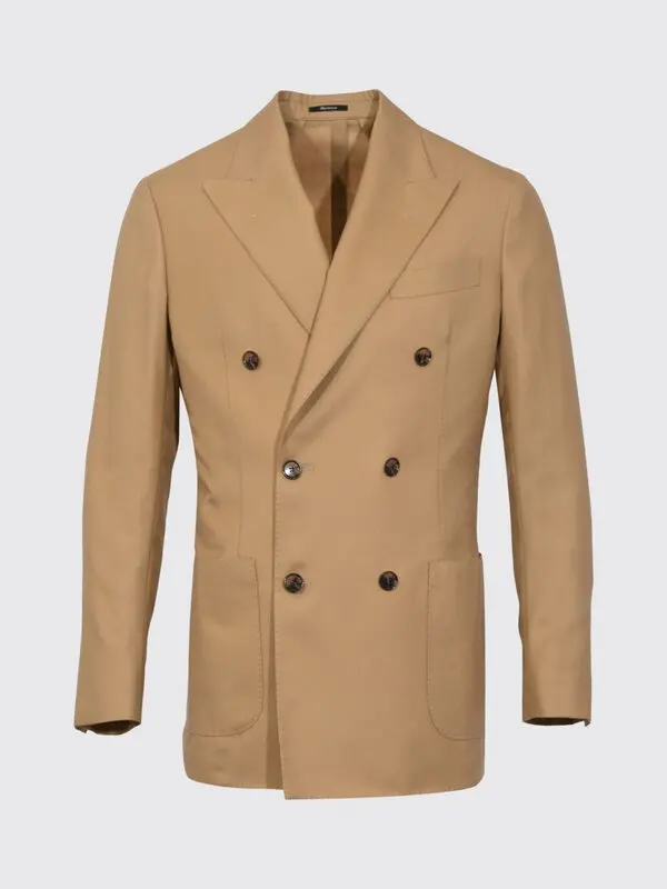 SARTORIO NAPOLI Double-breasted Cashmere And Silk Blazer