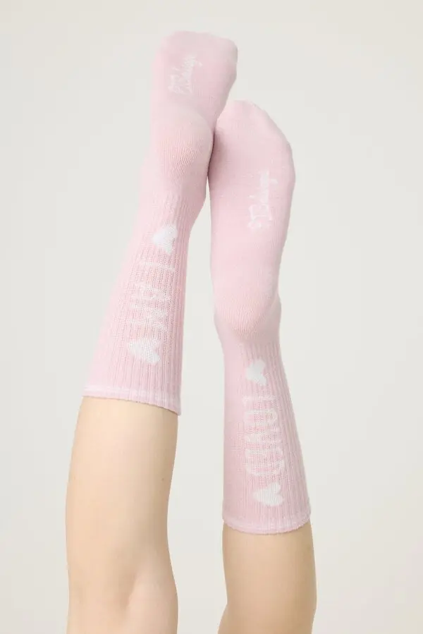 PJ Salvage Loved Ribbed Crew Socks