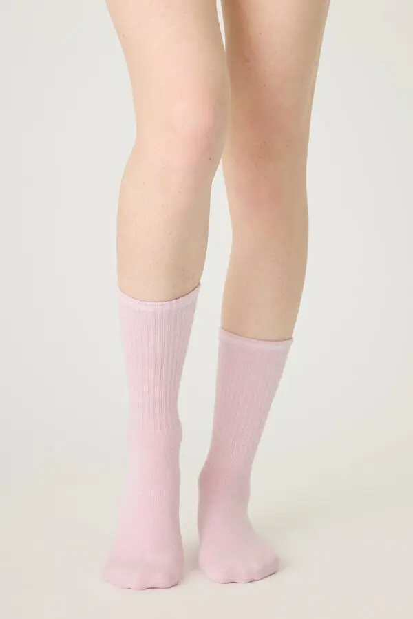 PJ Salvage Loved Ribbed Crew Socks