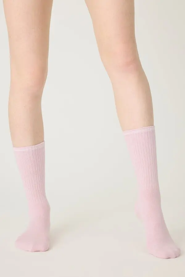 PJ Salvage Loved Ribbed Crew Socks