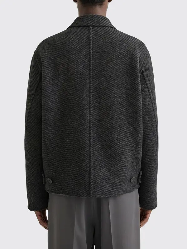 JIL SANDER Virgin Wool Zip-up Shirt Jacket