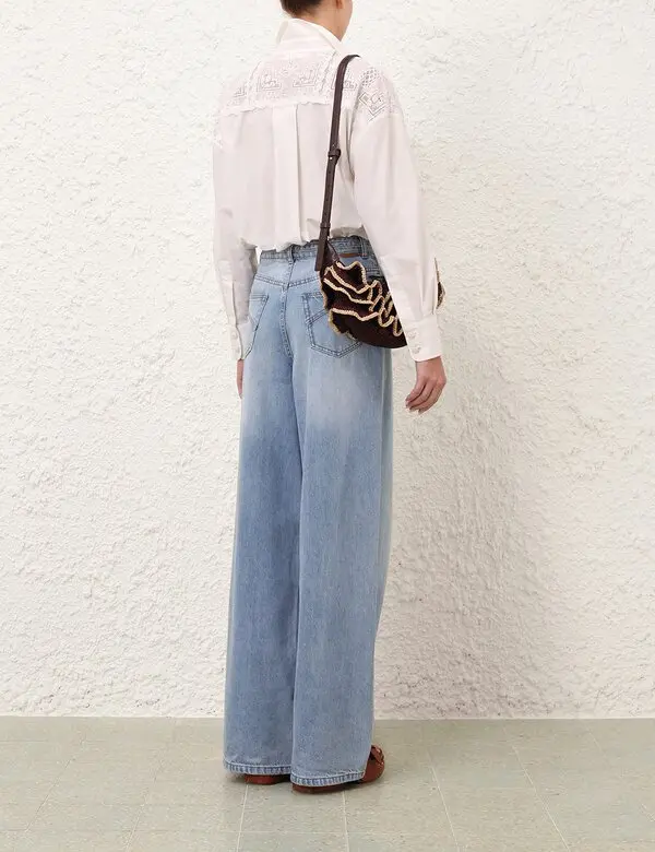 Zimmermann Sundance Embroidered Shirt