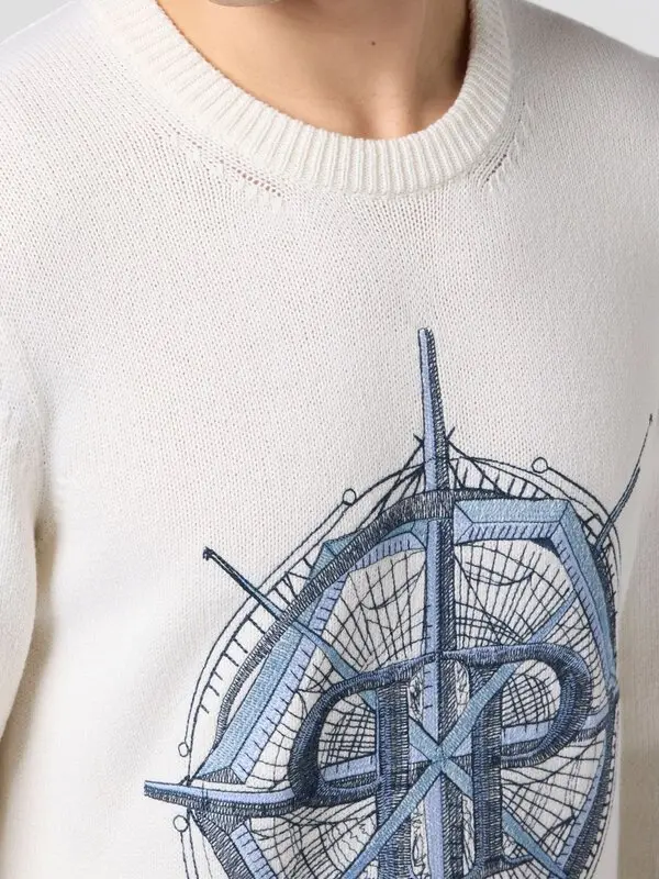 Philipp Plein Embroidered Crew Neck Sweater