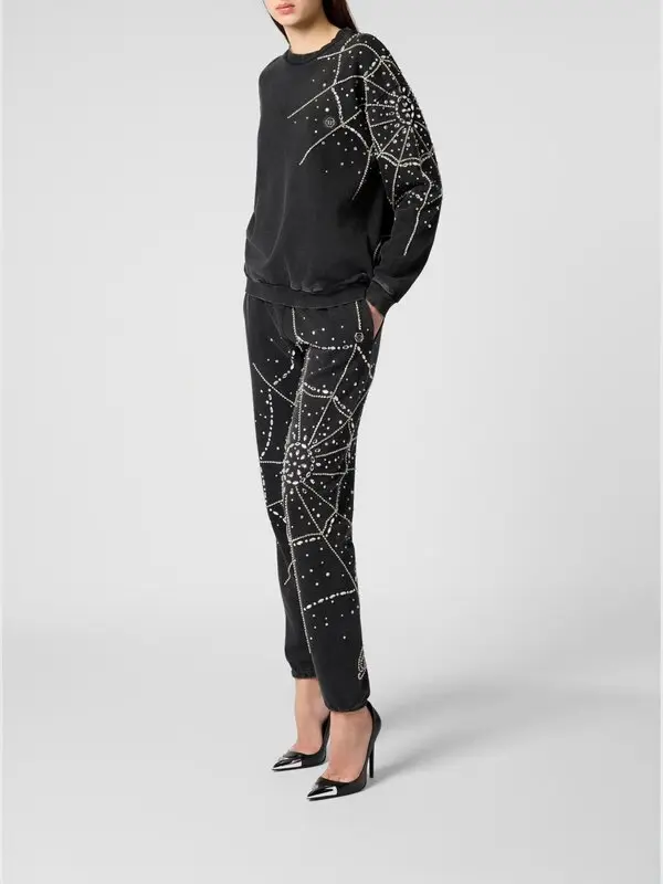 Philipp Plein Embellished Crewneck Sweatshirt