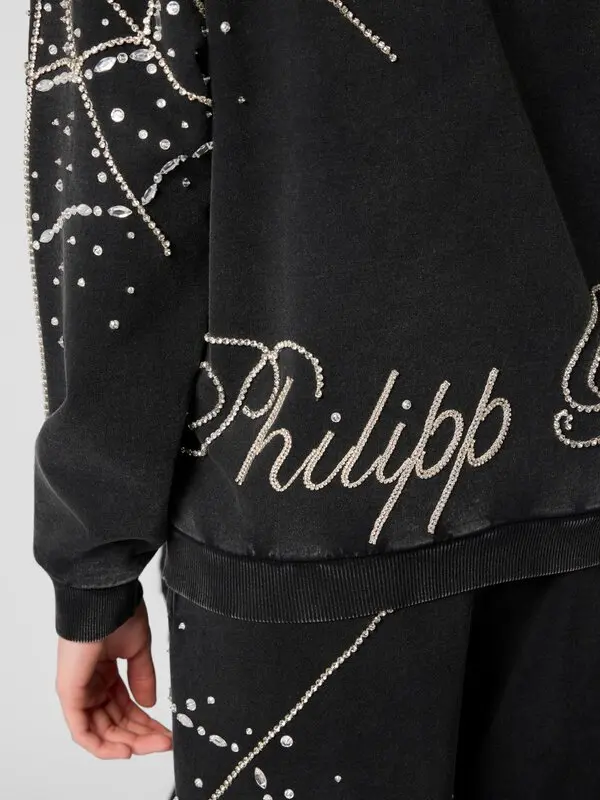 Philipp Plein Embellished Crewneck Sweatshirt