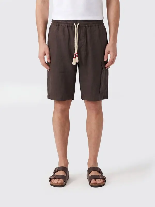 MC2 SAINT BARTH Linen Cargo Shorts